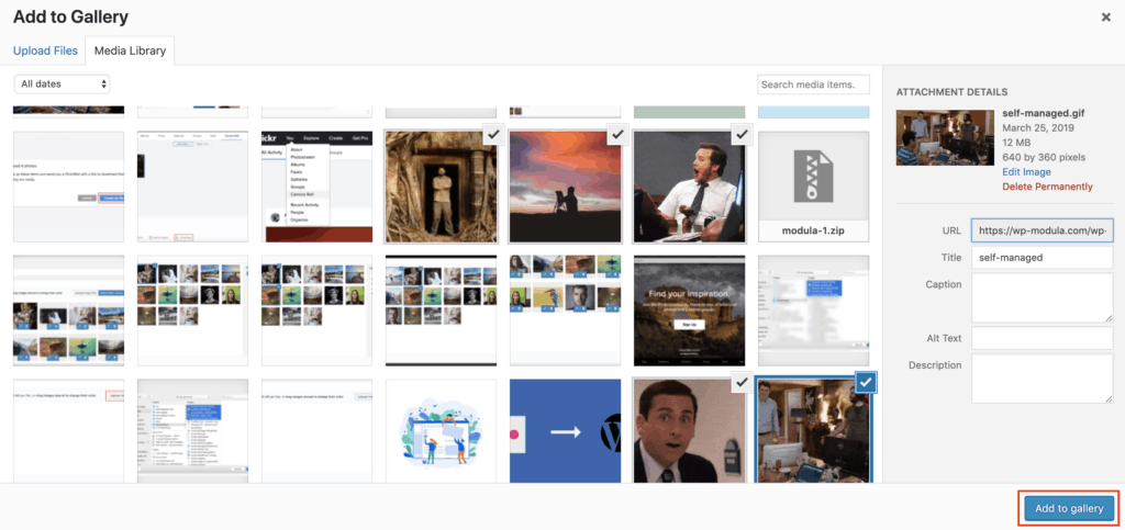 How To Create an Image Gallery in WordPress
