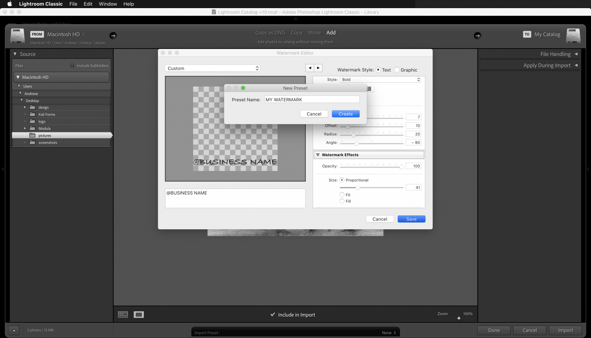 How to Make a Transparent Watermark w/ Photoshop, Lightroom & more (2024)