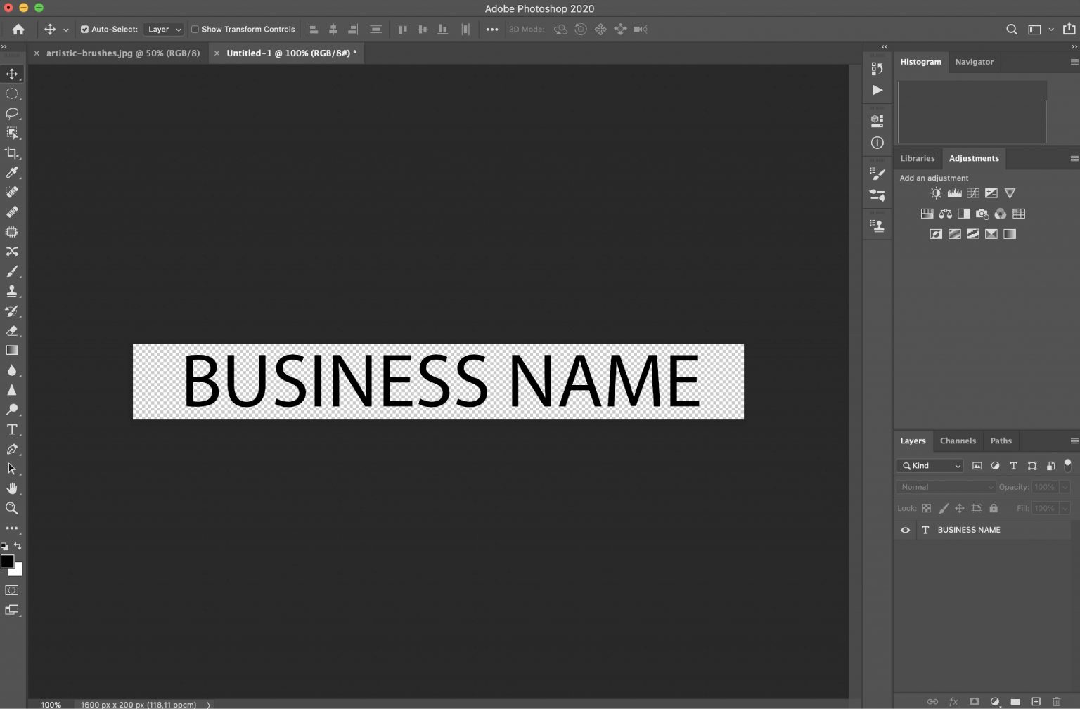 How to Make a Transparent Watermark w/ Photoshop, Lightroom & more ...