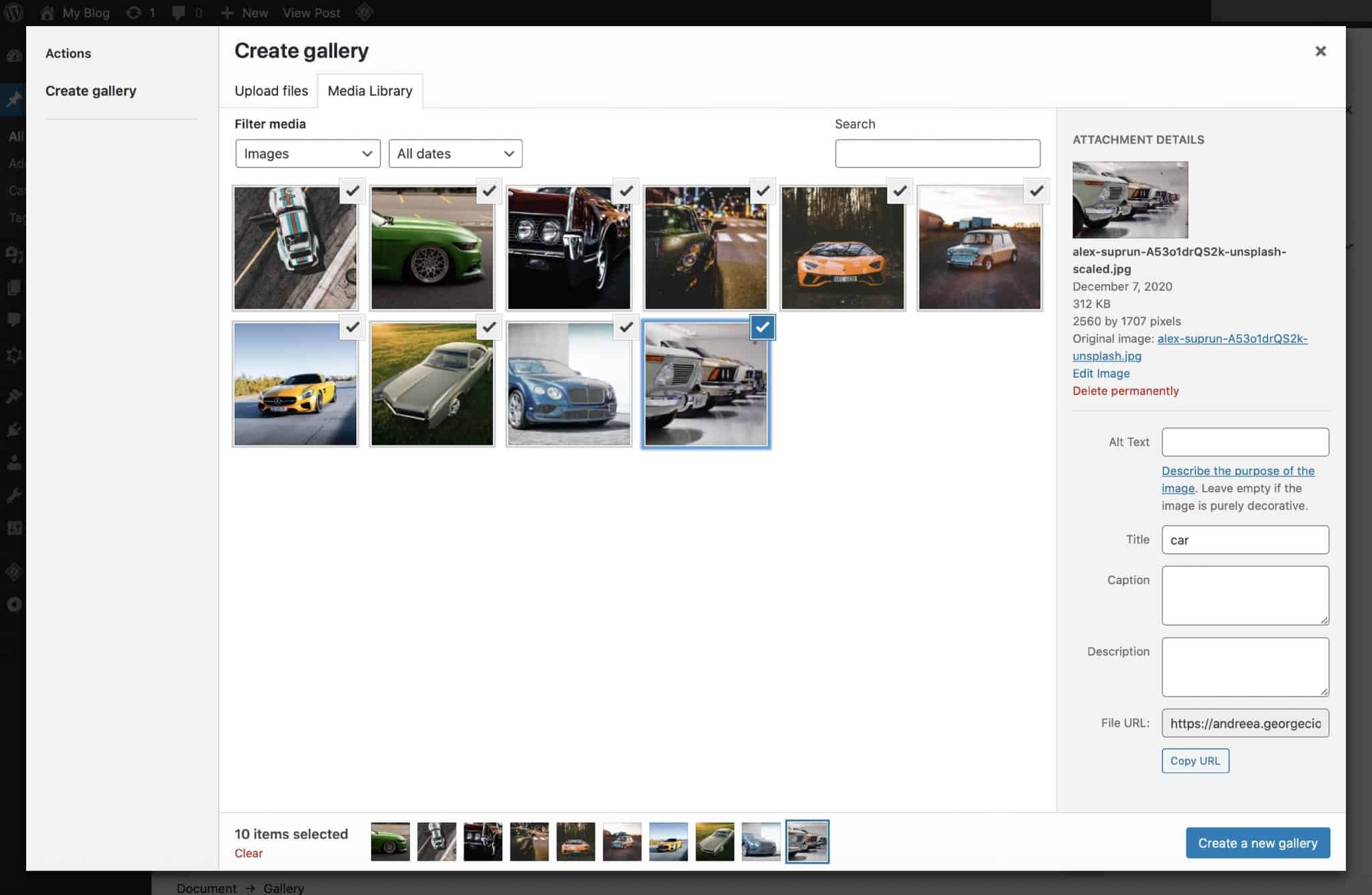 How To Create an Image Gallery in WordPress - A Complete Guide