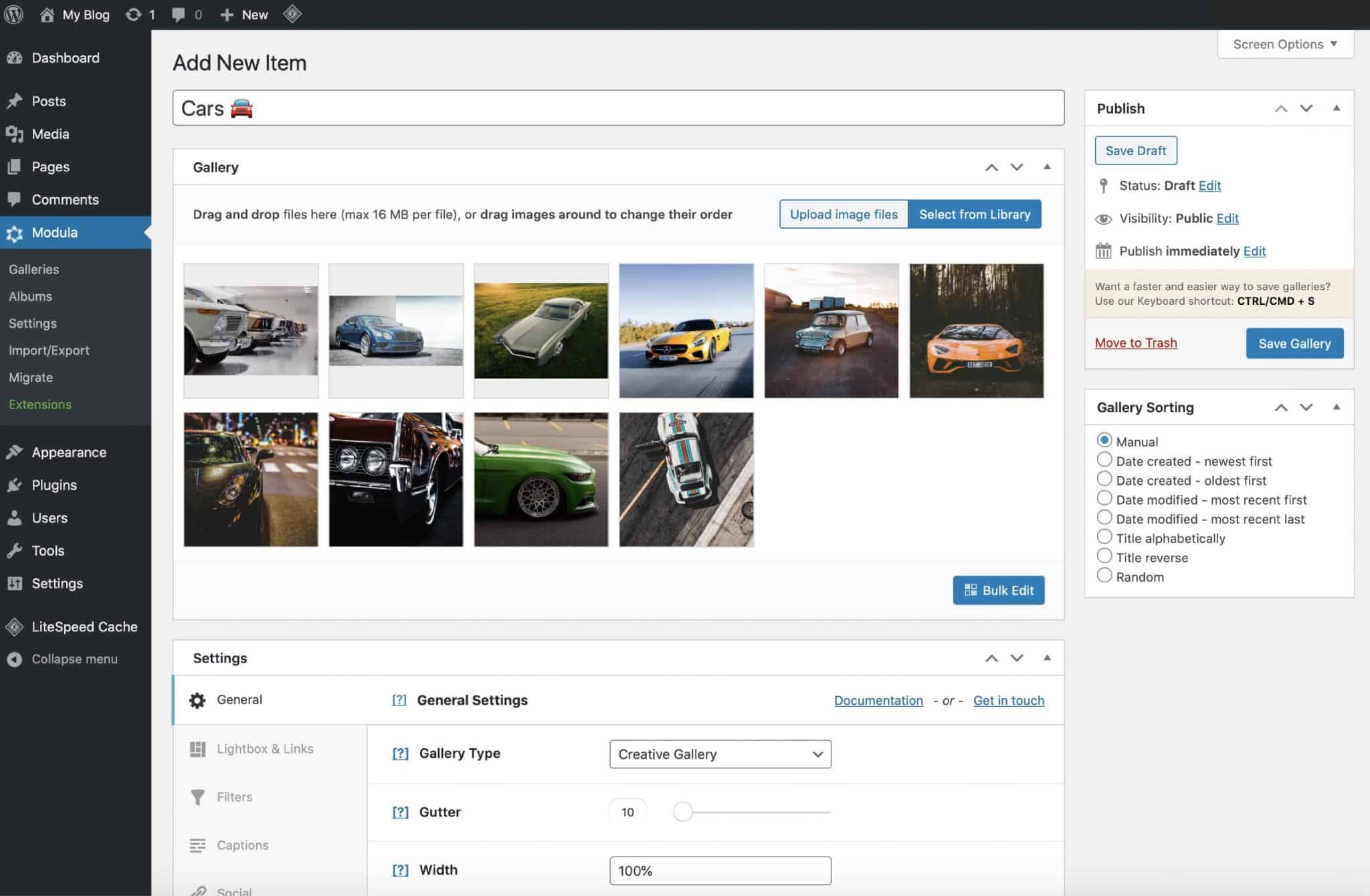 How To Create an Image Gallery in WordPress - A Complete Guide