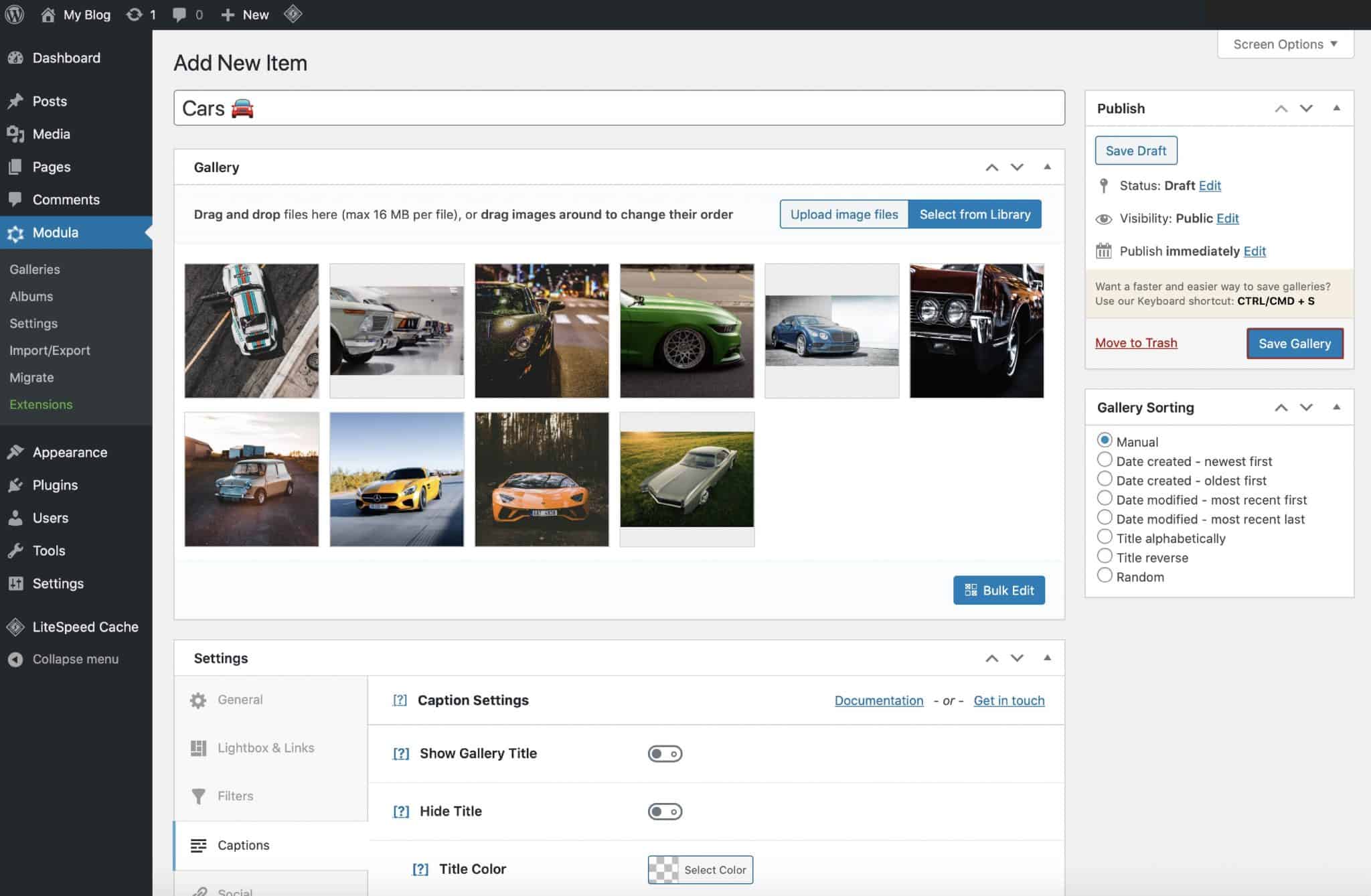 How To Create an Image Gallery in WordPress - A Complete Guide