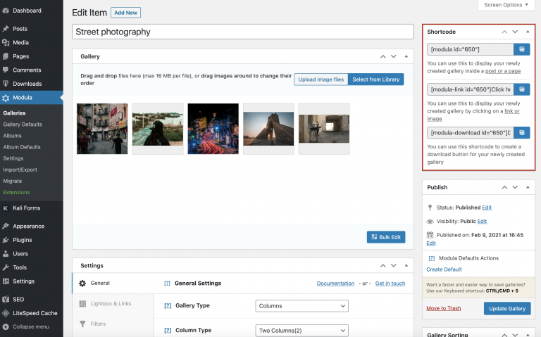 How To Create A WordPress Masonry Image Gallery