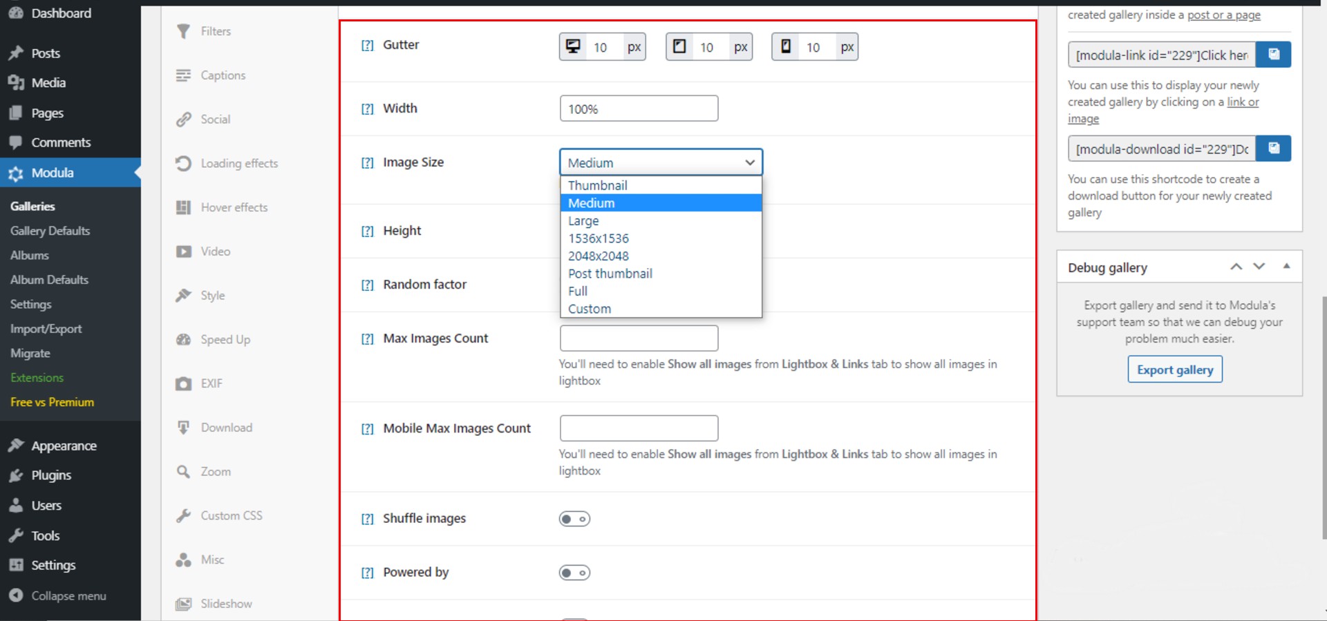 How to upload multiple images to Modula Gallery at once – Modula