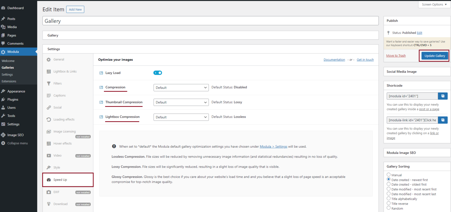 How To Add A Modula Gallery To A WordPress Post Or Page – Modula