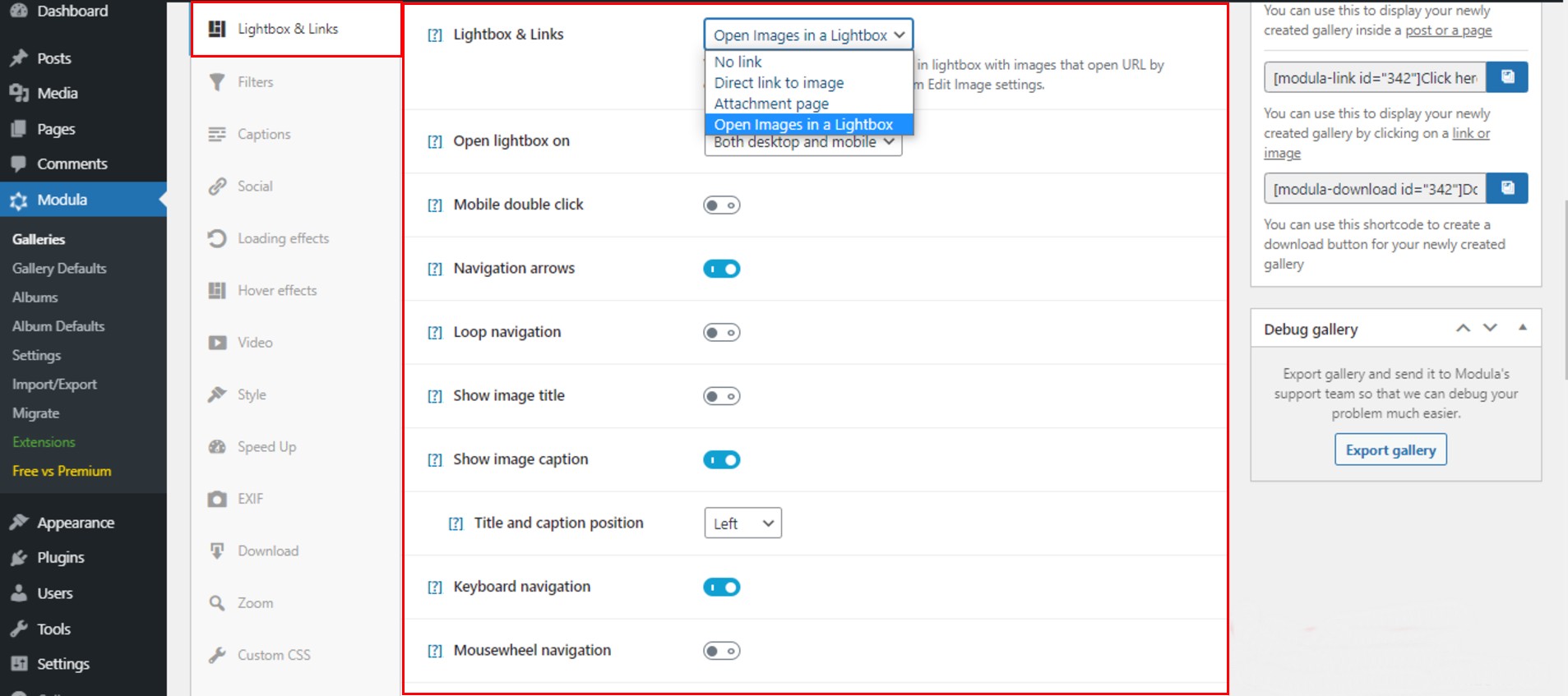 What is a gallery shortcode and how do you create one in WordPress? – Modula