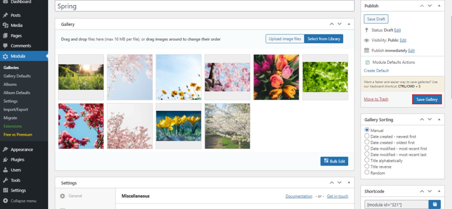 How To Add A Modula Gallery To A WordPress Post Or Page – Modula