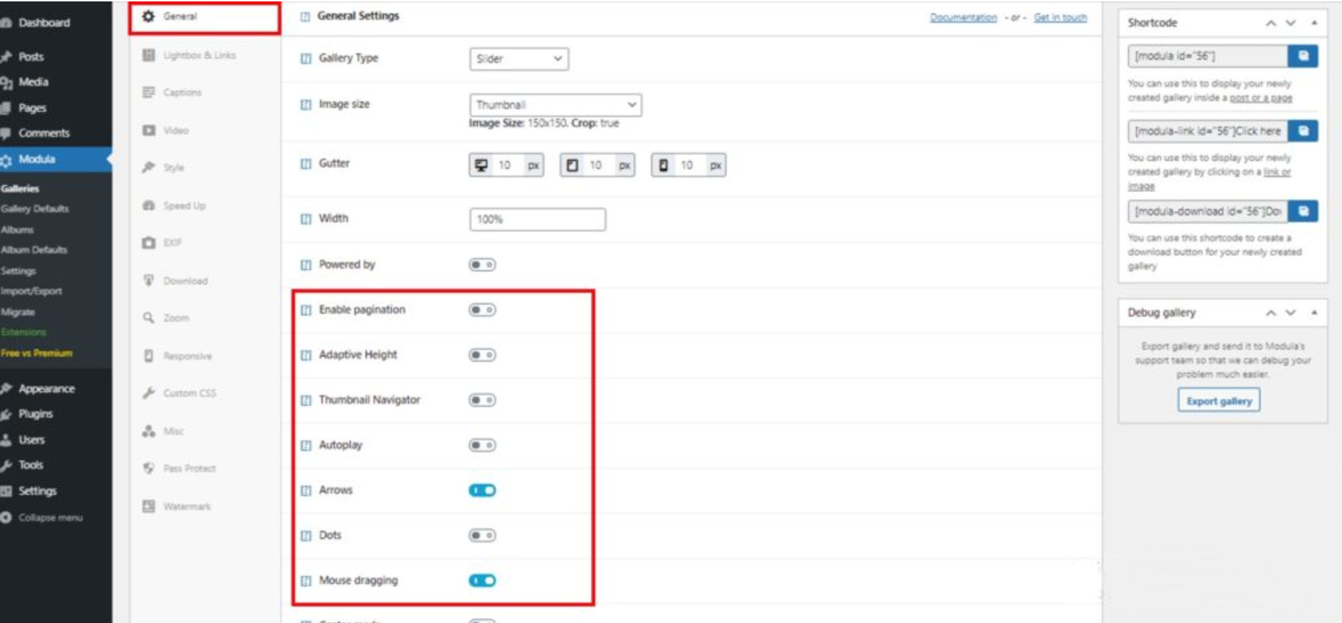 How do you create an animated image gallery in WordPress? – Modula