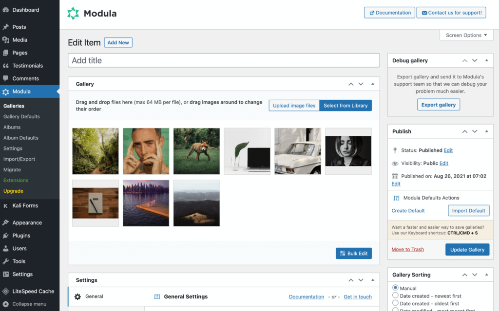 How To Create Password-Protected Image Galleries - WordPress Modula