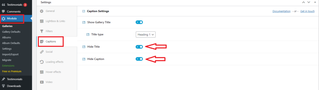 How To Remove The Image Titlecaption From Your Thumbnails