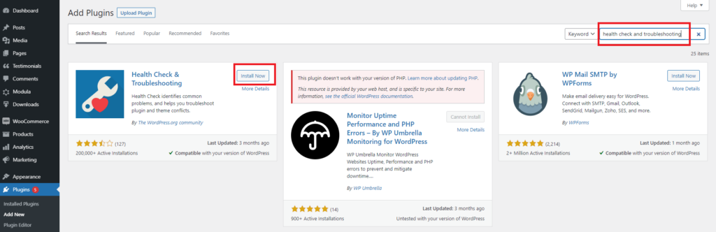Troubleshooting And Debugging With Health Check Plugin