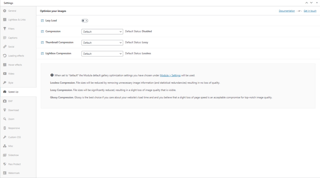Modula Speed Up extension