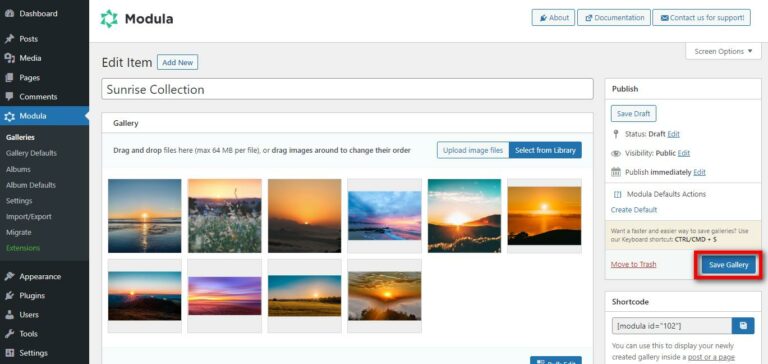 How To Create Engaging Image Galleries with Captions Using Modula