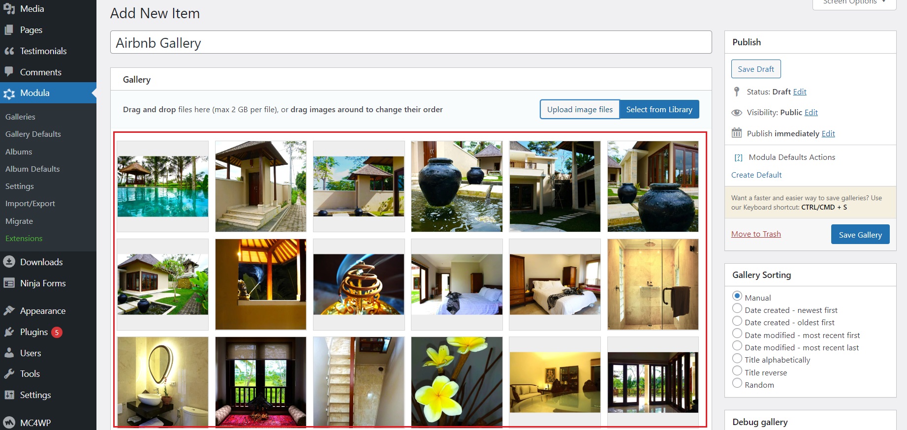 How to Build an Airbnb-Inspired Image Gallery in WordPress