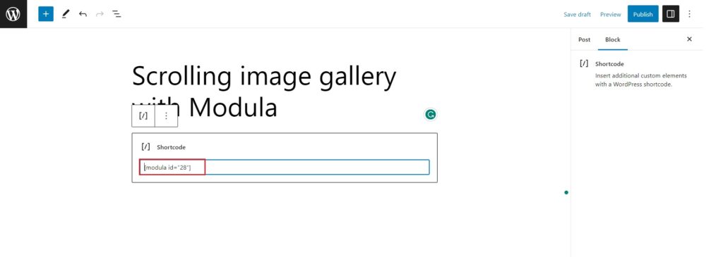 The Easy Guide to Making a Scrolling Gallery in WordPress
